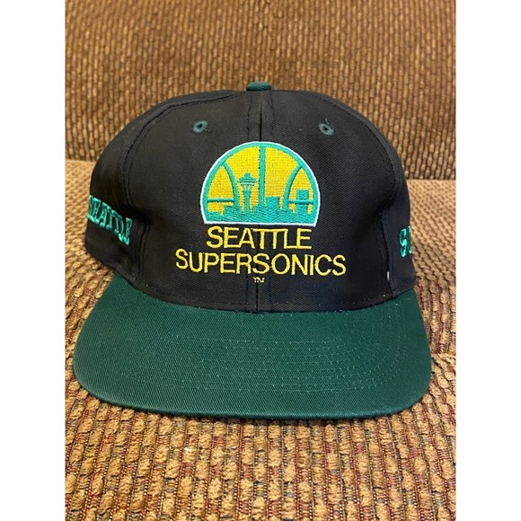Accessories | Vintage Seatle Supersonics One Size Snapback Hat | Poshmark
